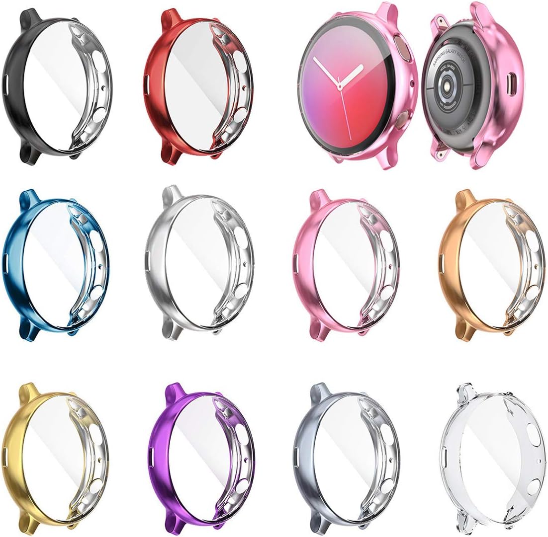 Amazon.com: Compatible with Samsung Galaxy Watch Active 2 40mm Case SM ...