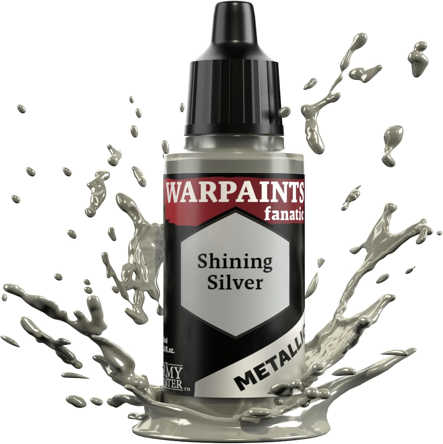 Amazon.com: Fanatic Metallic Shining Silver by THE ARMY PAINTER : Arts ...
