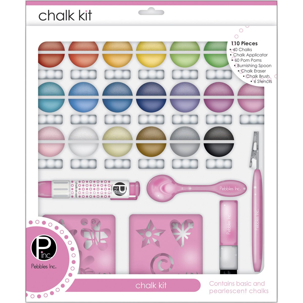 Pebbles Inc I Kandee Chalk Kit : Amazon.in: Toys & Games