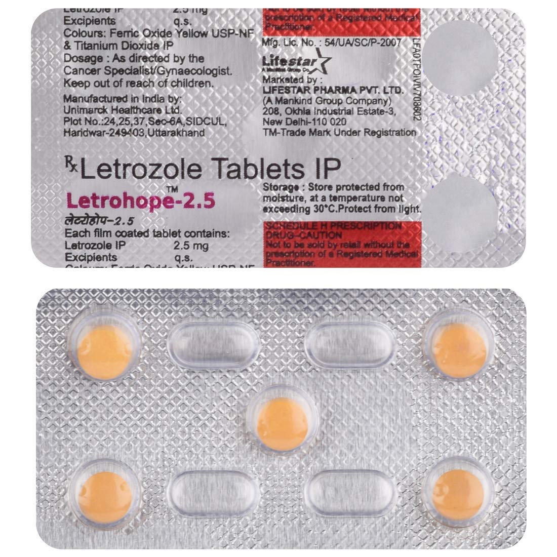 Letrohope-2.5 - Strip of 5 Tablets : Amazon.in: Health & Personal Care