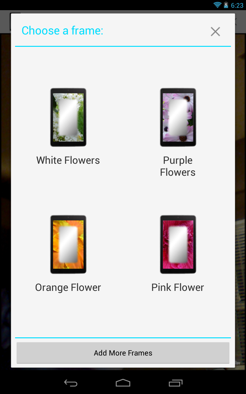 Mirror Flower Frame Pack 1:Amazon.com:Appstore for Android