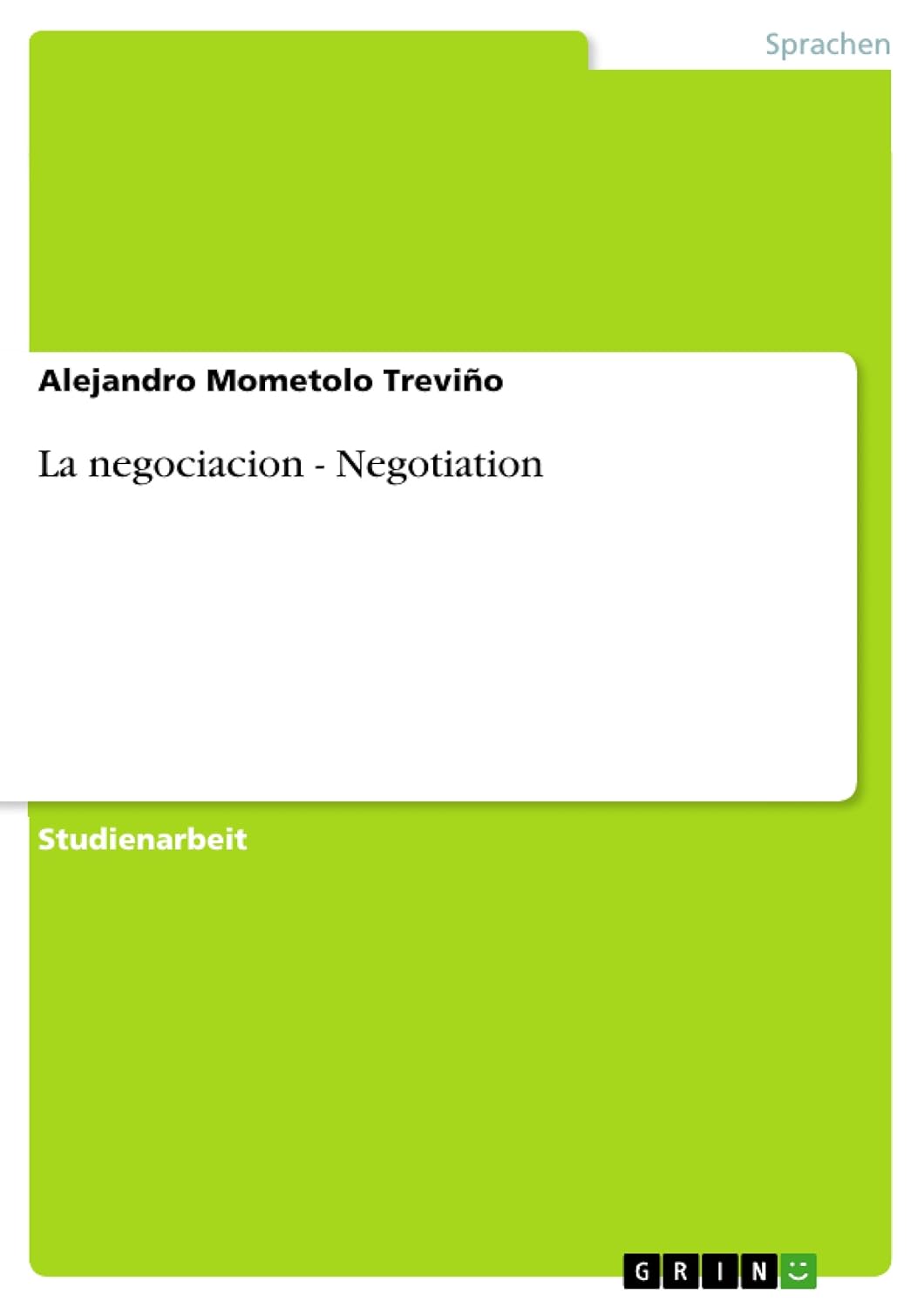 Amazon.com: La negociacion - Negotiation (German Edition ...