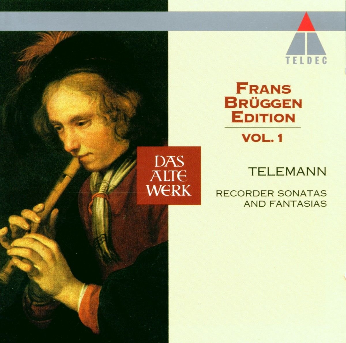 Telemann: Recorder Sonatas & Fantasias: Frans Bruggen, Anner Bylsma ...