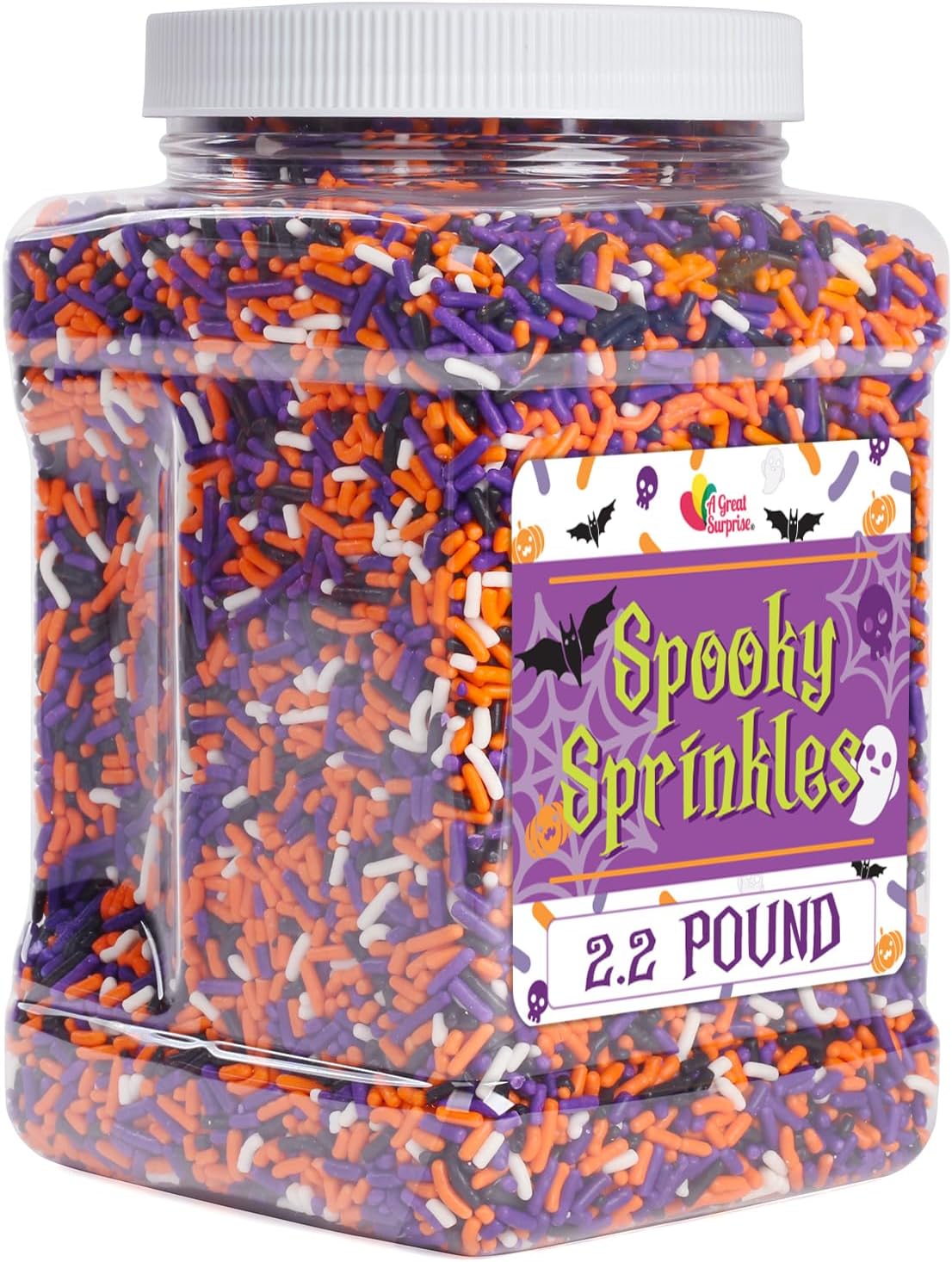 Amazon.com: Sprinkle Me This | Peppermint Crunch | 5 LB Resealable ...