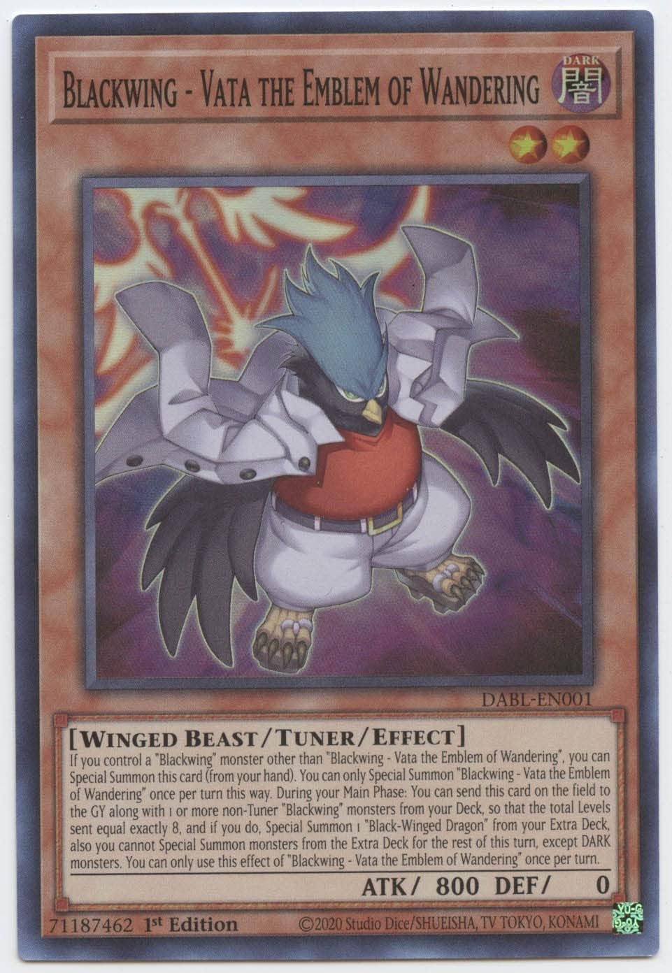 Amazon.com: Blackwing - Vata The Emblem of Wandering - DABL-EN001 ...