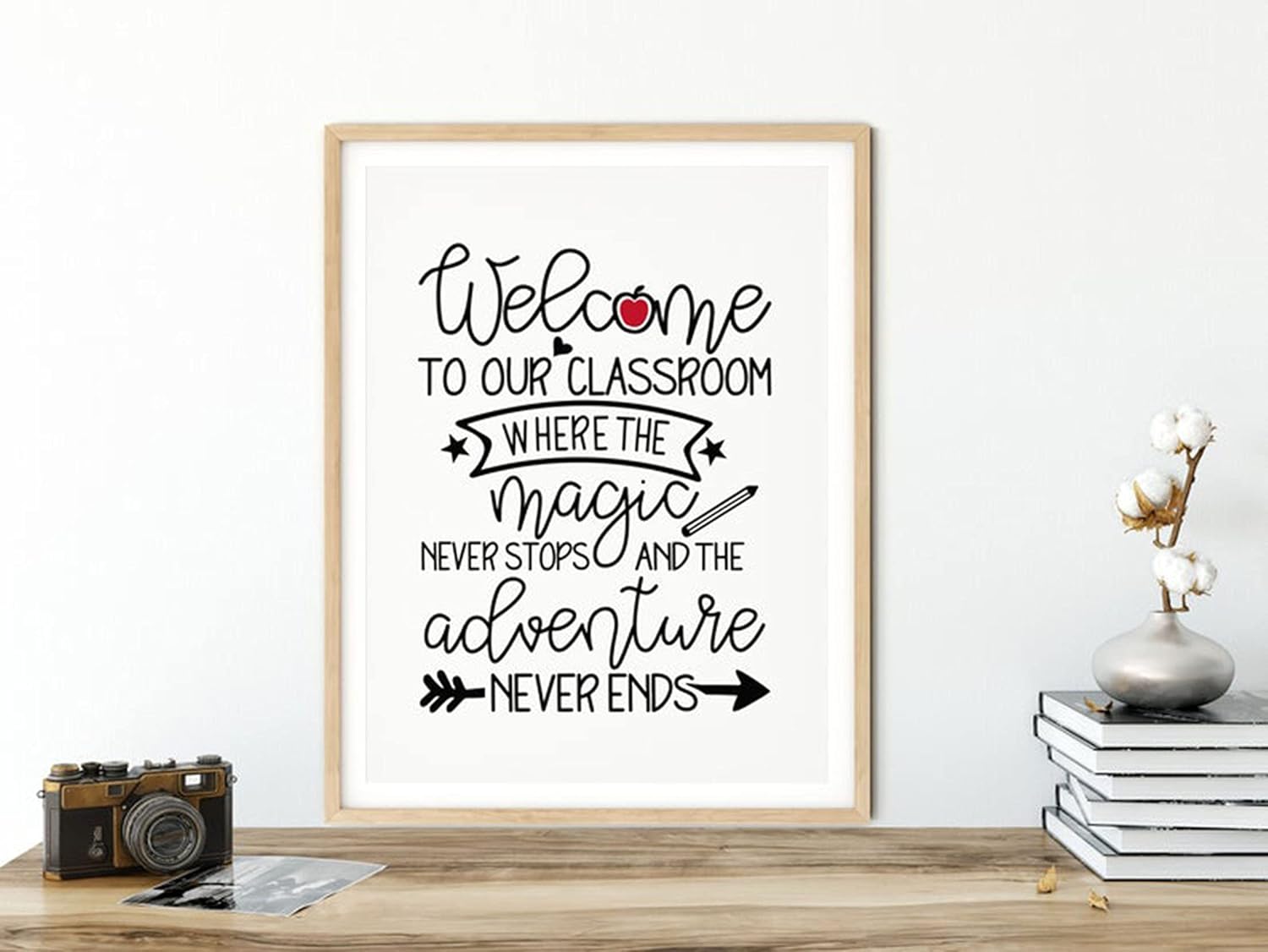 Amazon.com: Welcome To Our Classroom Where The Magic Never Stops And ...