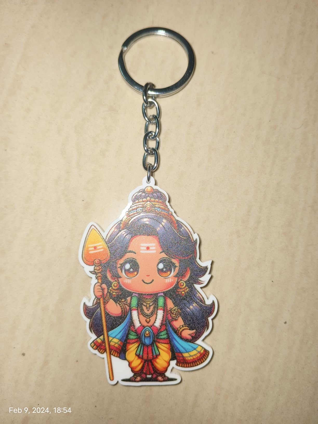 Sukh8 Divine Murugan Keychain: Cherubic Guardian For Your Keys And ...