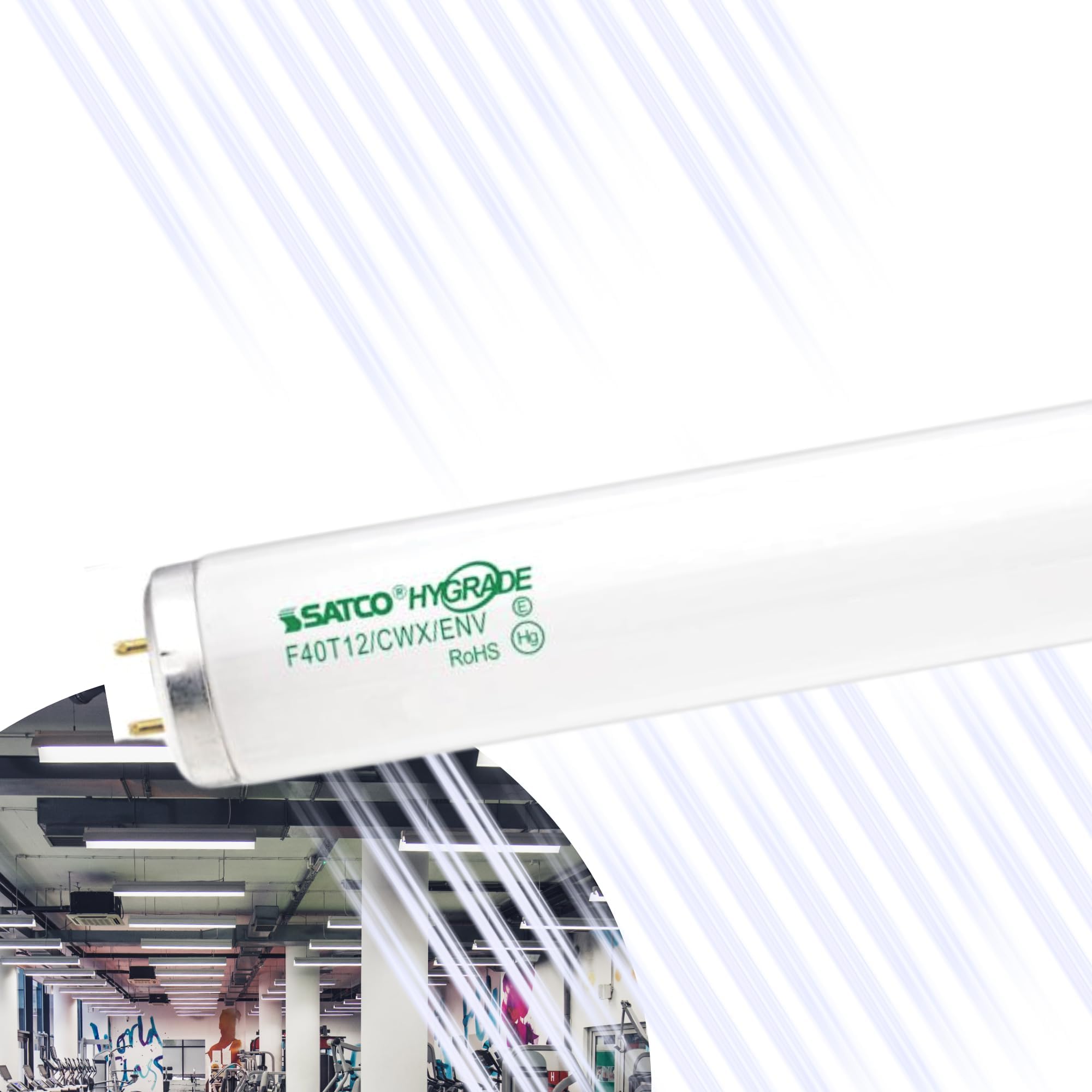 Philips 27359-9 - F40T12/DX/ALTO - 40 Watt Fluorescent Tube - T12 ...