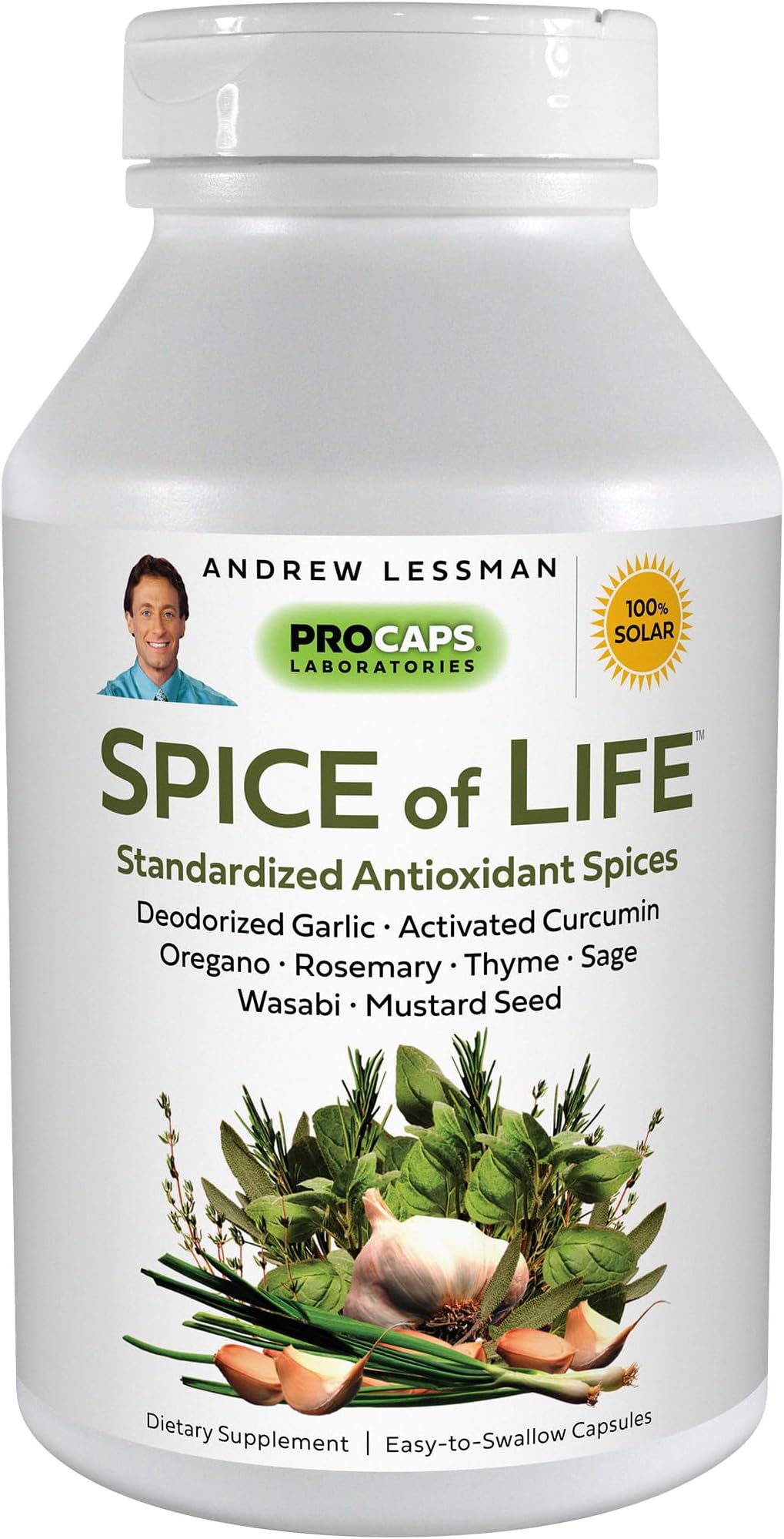 Amazon.com: ANDREW LESSMAN Spice of Life 240 Capsules – Eight ...