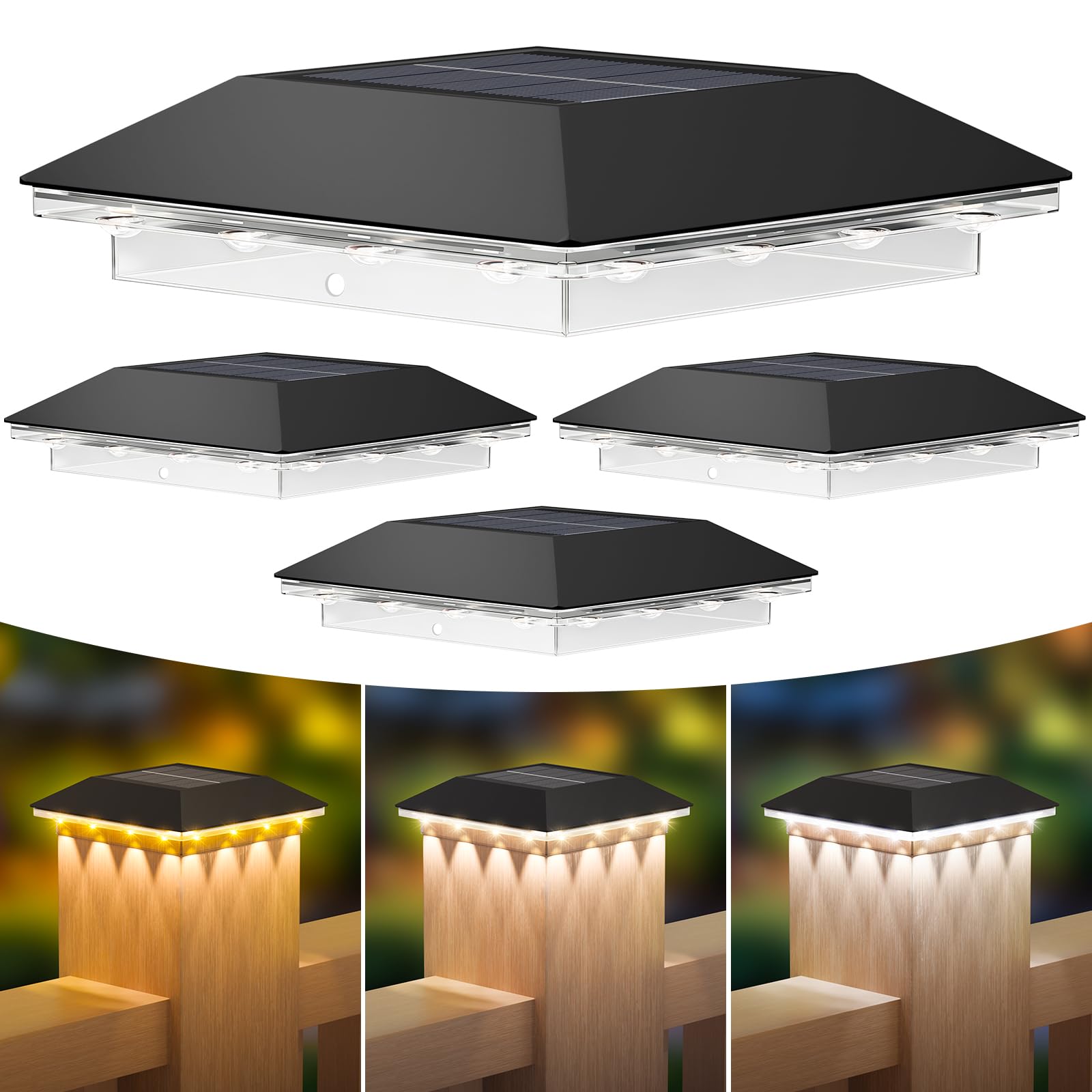 4 Best Solar Lights For Vinyl Fence | Skip the Wiring Hassle