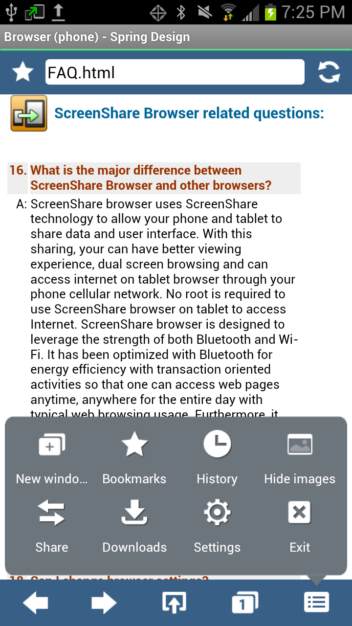 ScreenShare Browser for Phone - App on Amazon Appstore