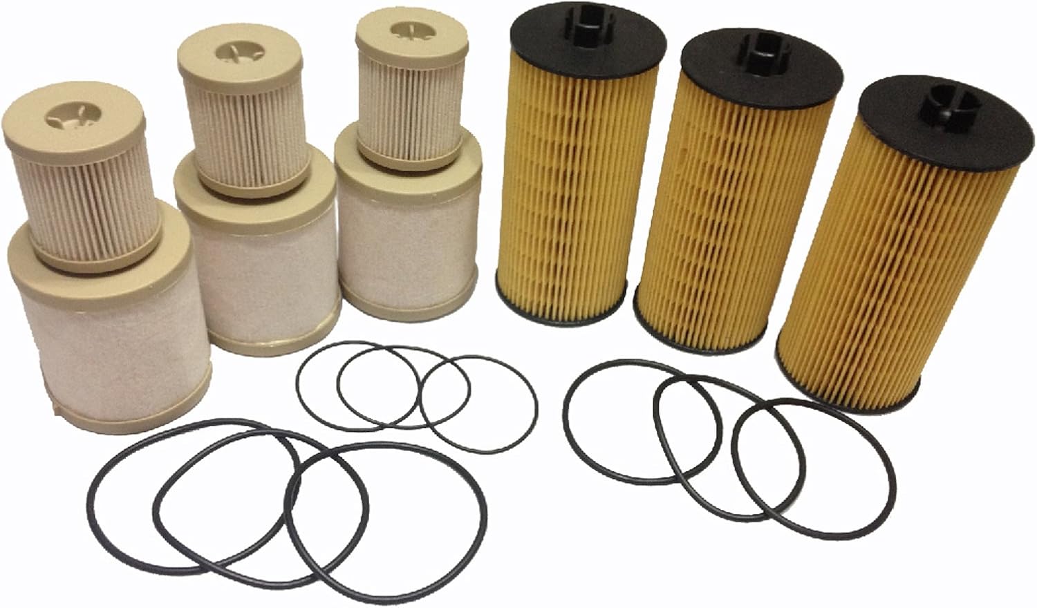 Amazon.com: 2003-2007 6.0L FD4604 Diesel Fuel and Engine Oil Filter ...