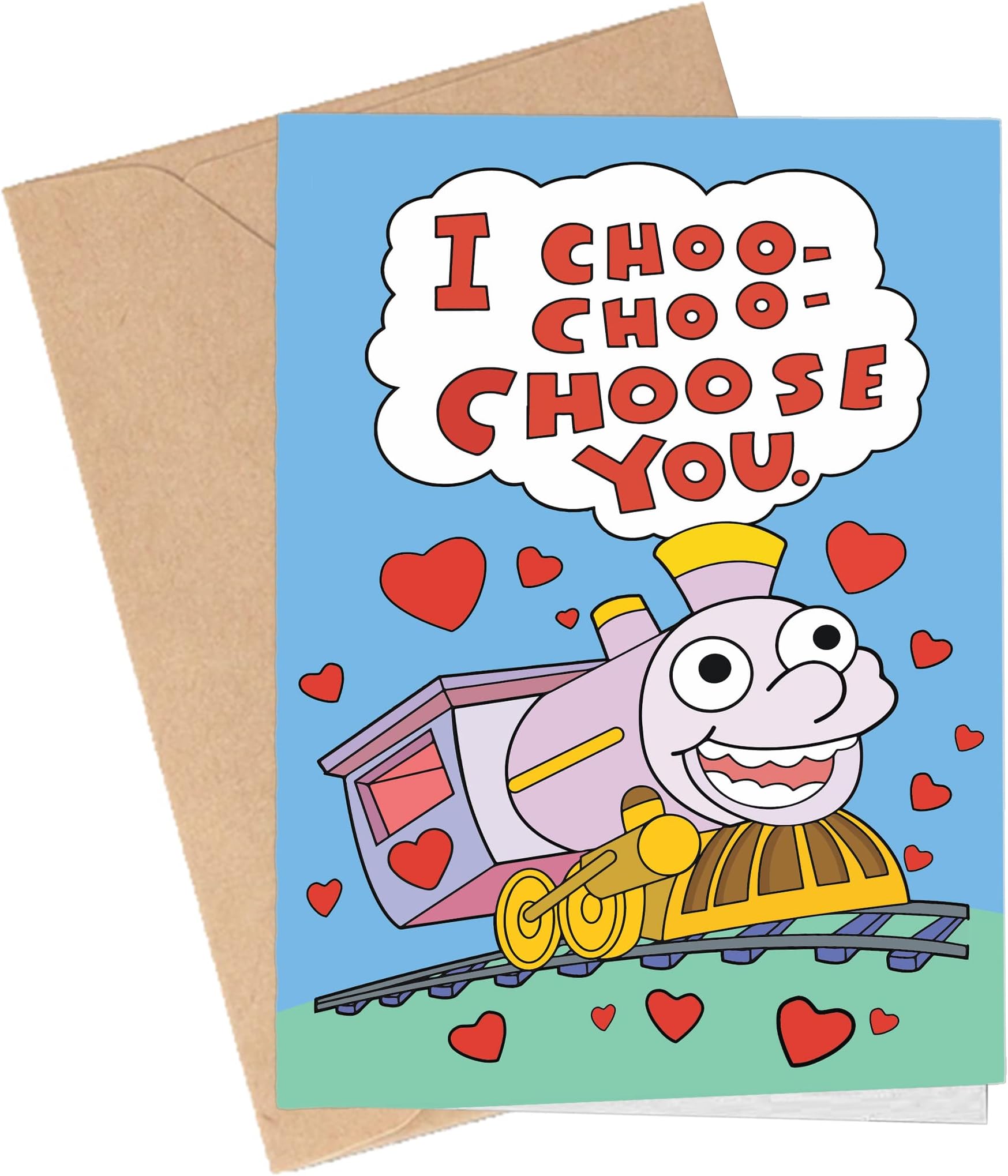 Amazon.com: Stars Of City I Choo Choo Choose You Valentine's Day ...
