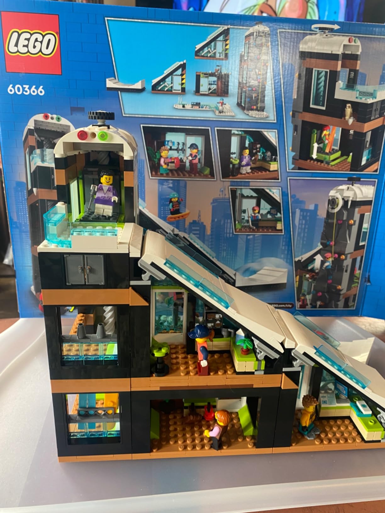 Amazon.com: LEGO City Ski and Climbing Center 60366 Building Toy Set, 3 ...