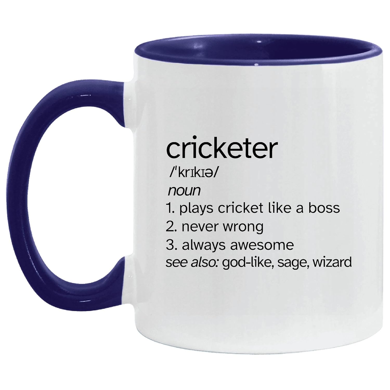 Amazon.com: Mens Cricketers Definition Test One Day Cricket Team Sports ...