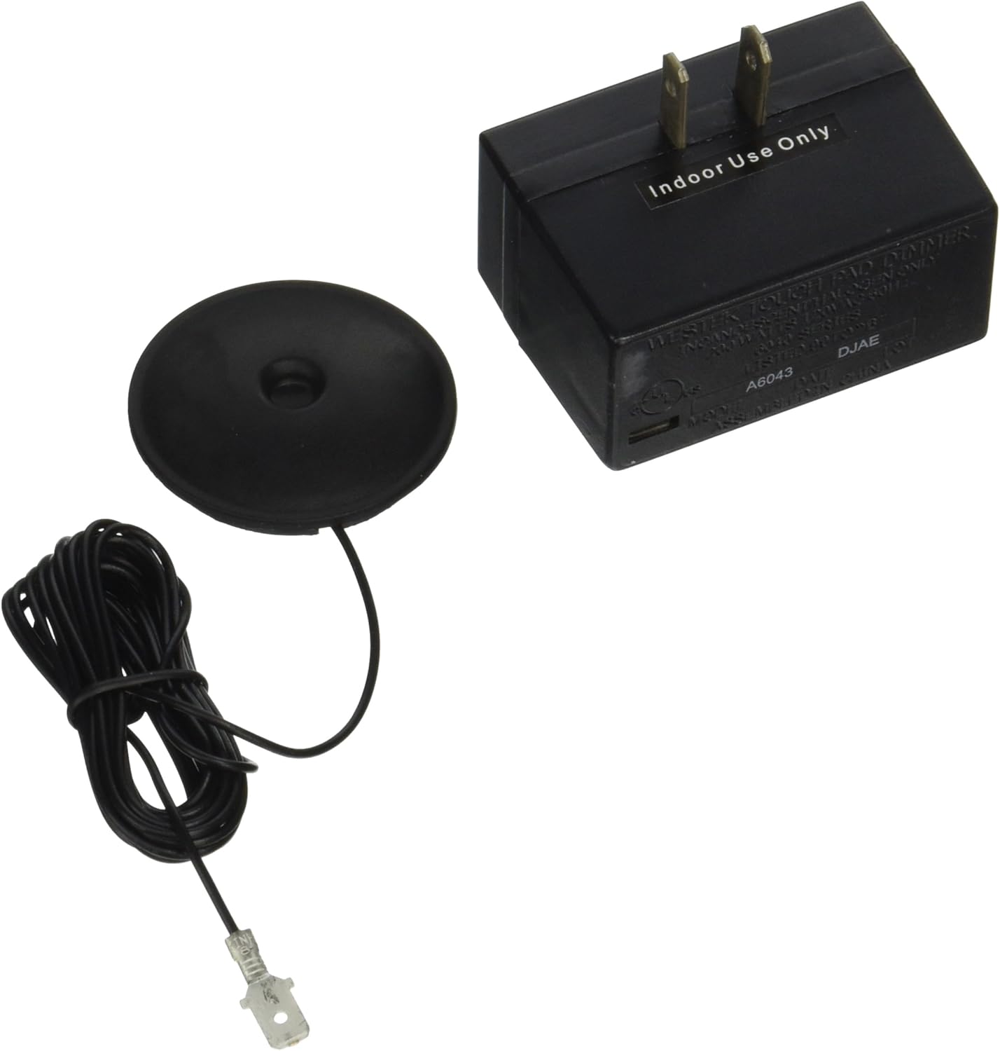 Westek A6043CS 200W 3-Level Touch Pad Dimmer, Black - Plug In Dimmer ...