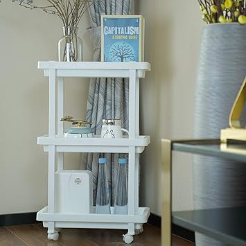 Tower Bathroom Storage Cart – Rispa