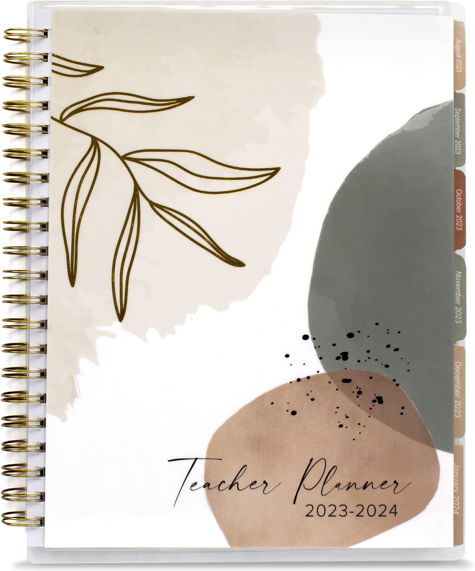 Amazon.com : Aesthetic Teacher Planner For The 2023-2024 Academic ...