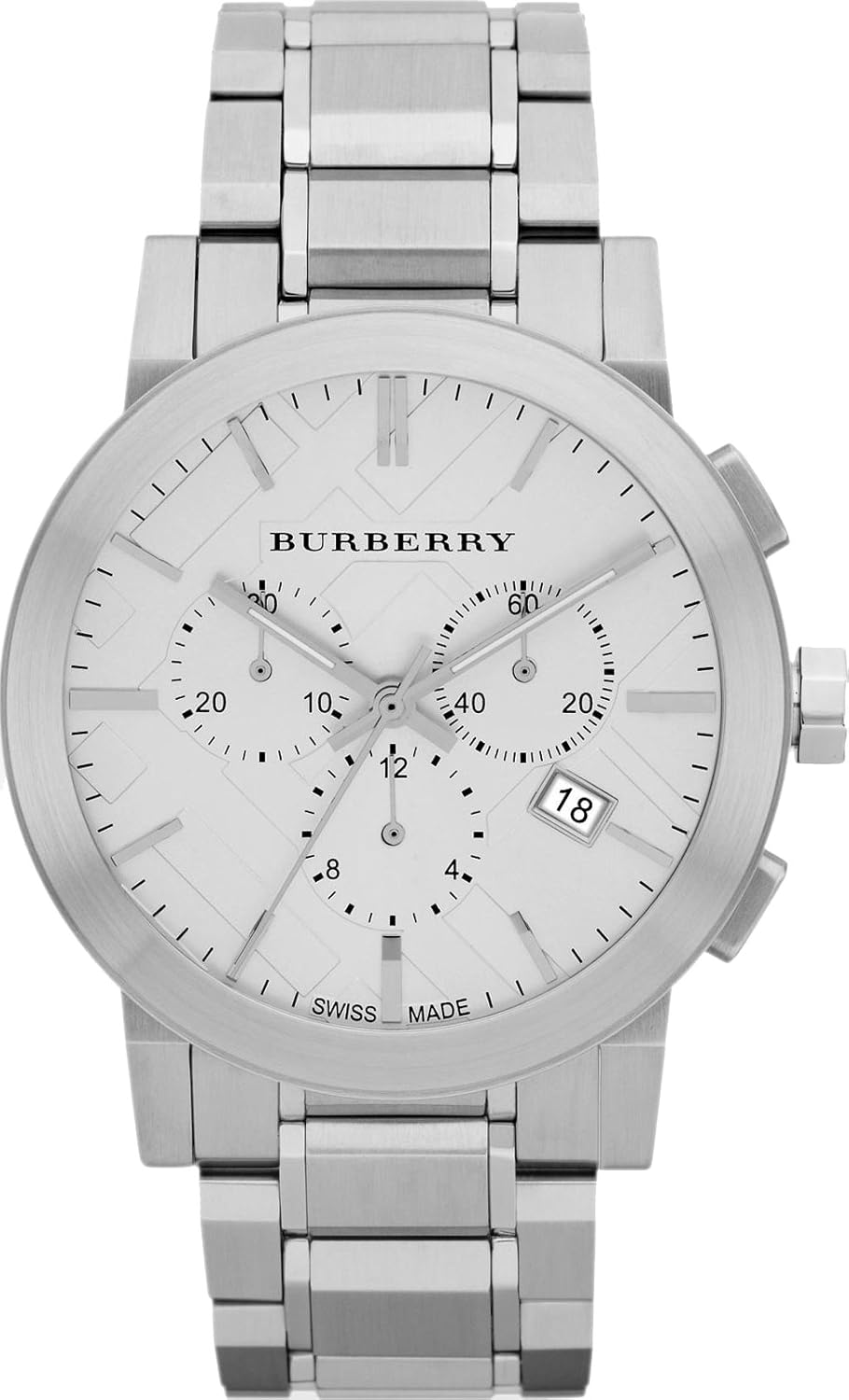 SALE! Authentic Burberry The City LUXURY Women 42mm Round Chronograph ...