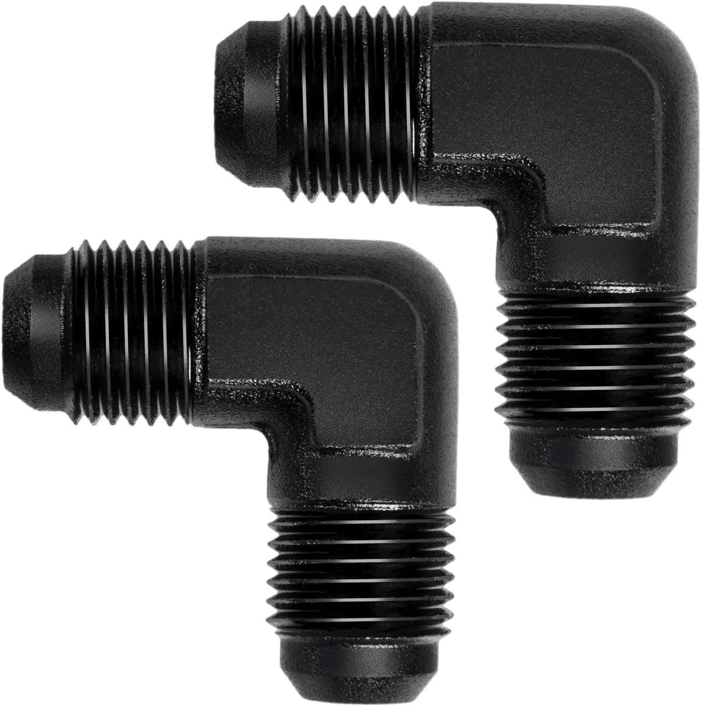 Amazon.com: CNRAQR 6AN to 6AN Male 90 Degree Fitting Adapter Connector ...