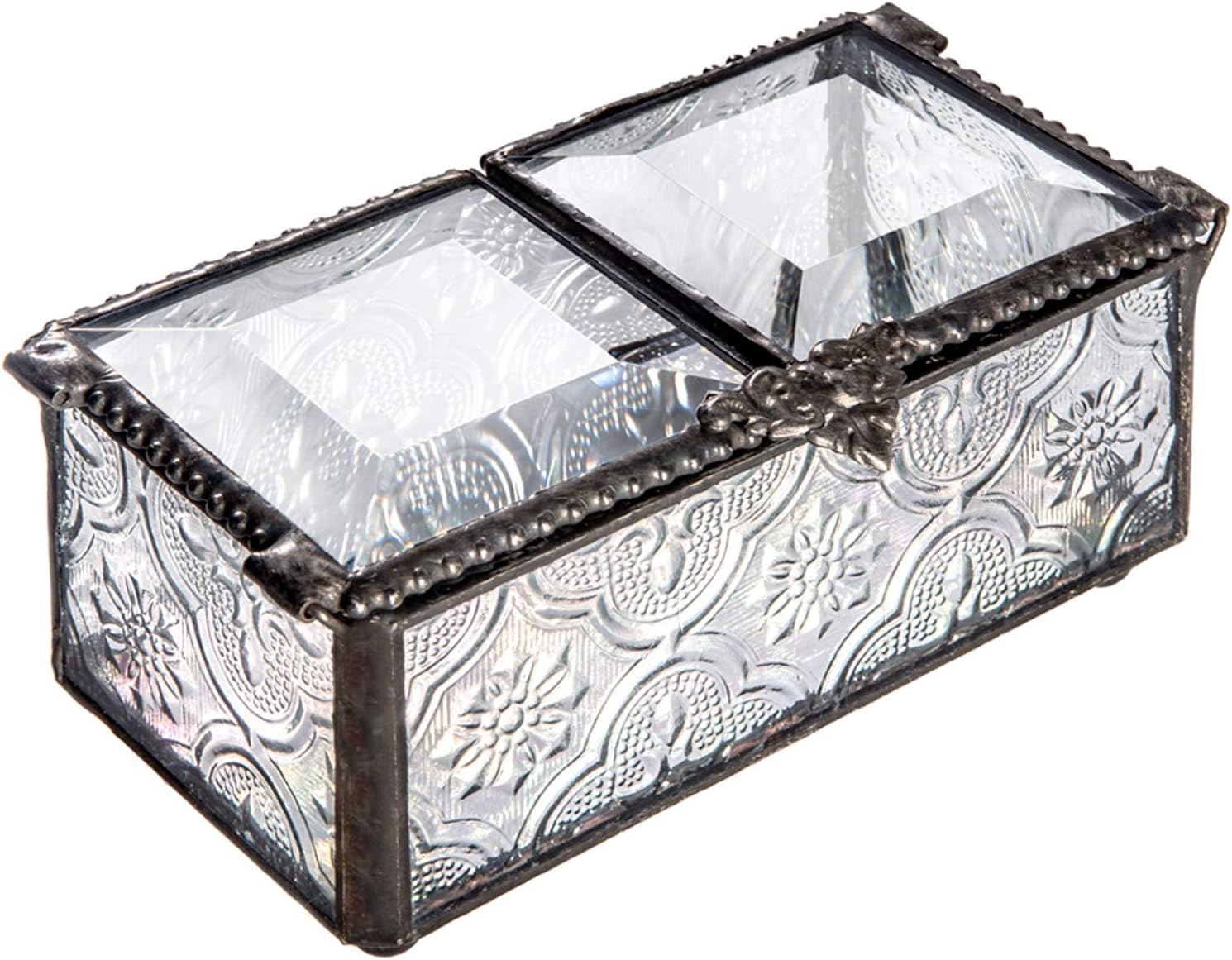 Amazon.com: J Devlin Sea Turtle Trinket Glass Jewelry Box 331 ...