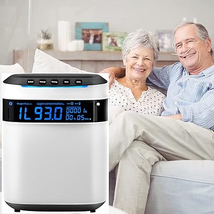 Creliver Oxygen Concentrator, High Concentration Oxygen Device 1-7L/min ...