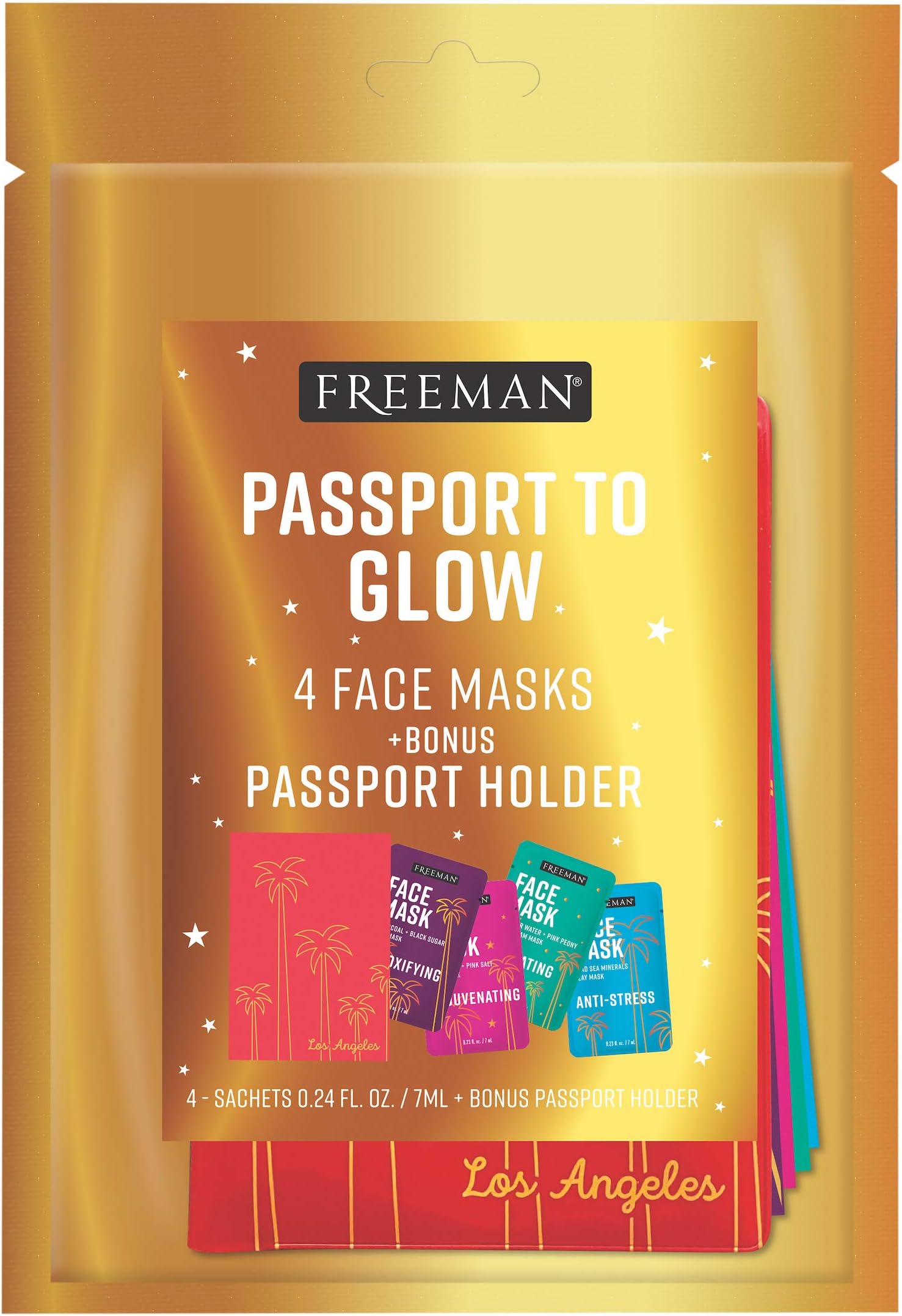 Amazon.com : Freeman Facial Cucumber + Pink Salt Clay Mask Pack, Pack ...