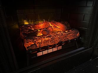 Amazon.com: duraflame Electric Log Set 1,000 Sq Ft Heater, Faux Logs ...
