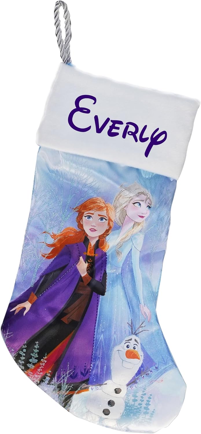 Amazon.com: Frozen 2 Christmas Stocking Officially Licensed Queen Elsa ...