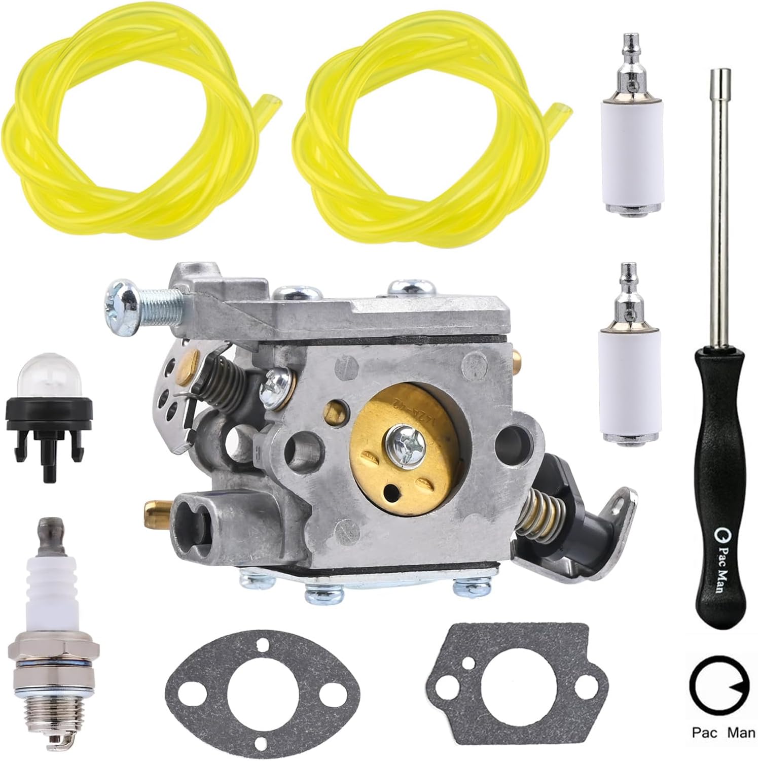 Amazon.com: Hilom Carburetor for Homelite 35cc 38cc 42cc Chainsaw OEM ...