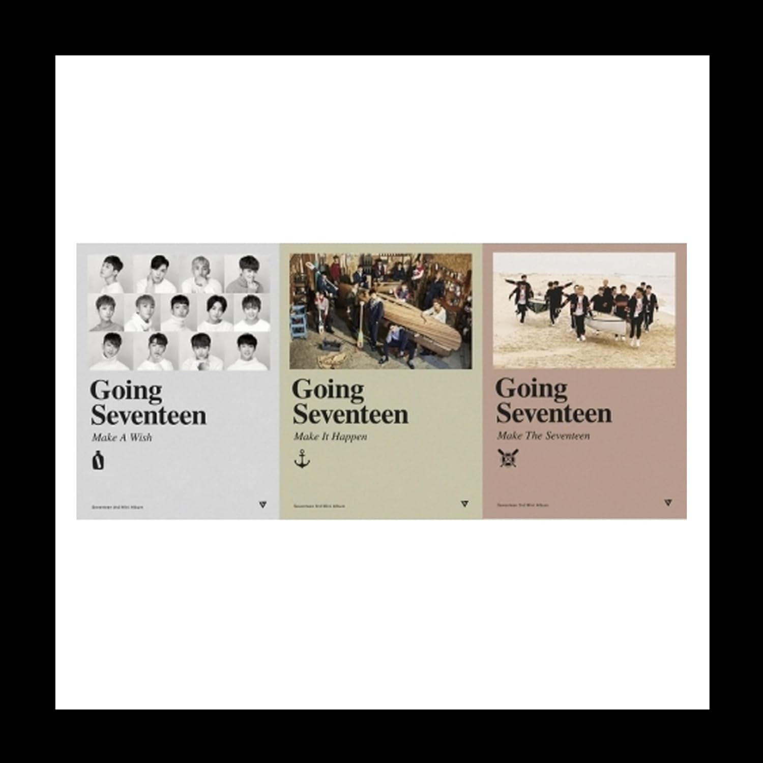 Amazon.com: SEVENTEEN Going Seventeen Reissue 3rd Mini Album CD+Booklet ...
