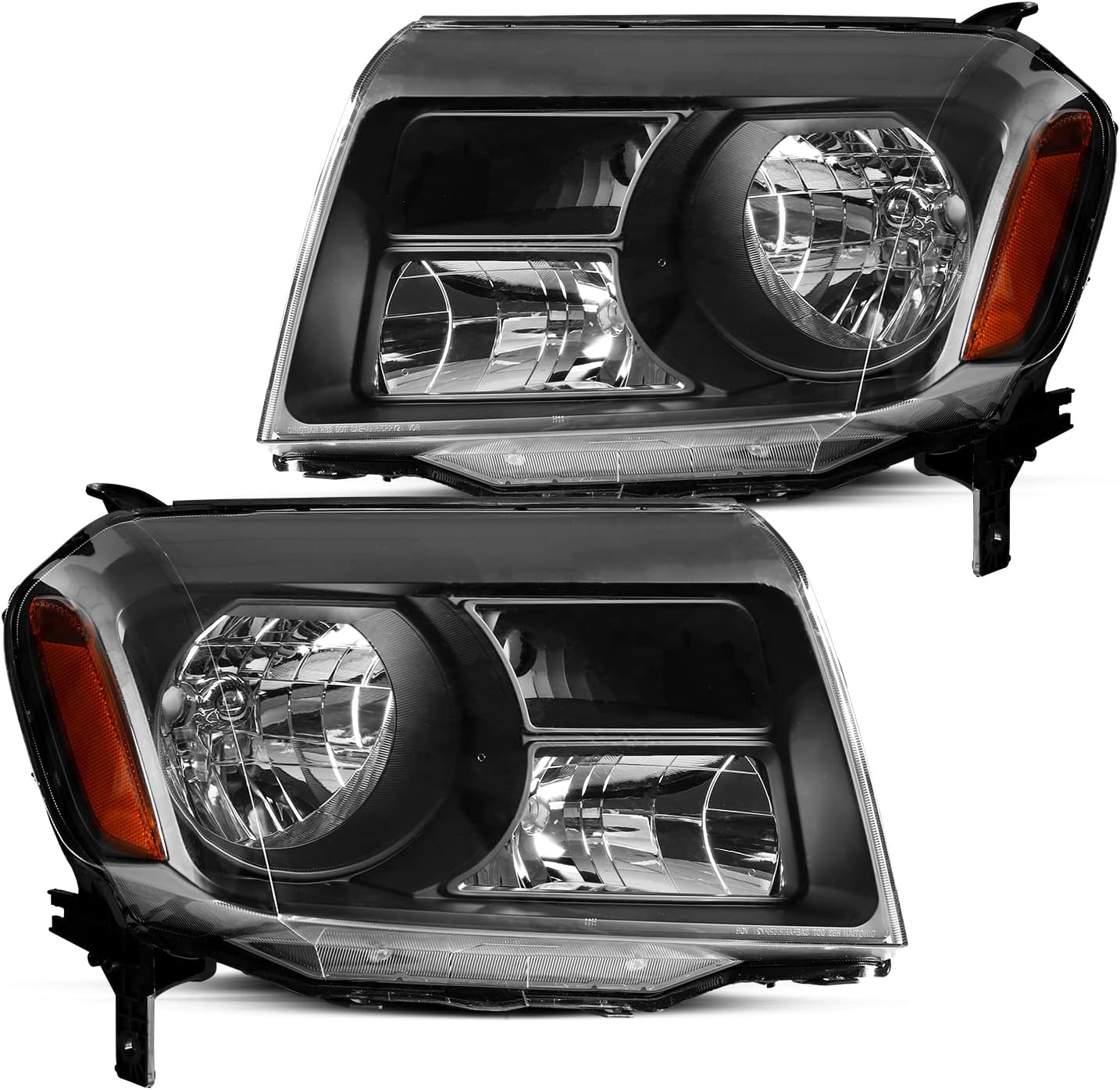 Amazon.com: JSBOYAT Halogen Headlight Assembly Replacement for 2012 ...