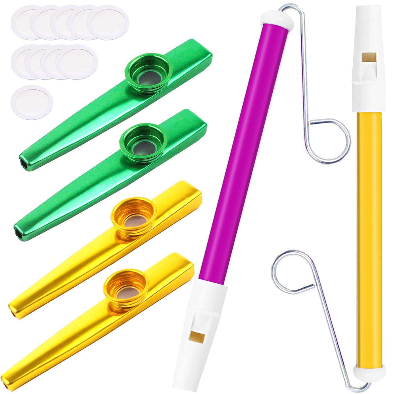 Amazon.com: Naturahand 16 Piece Kazoo Set Including 4pcs Kazoos 2pcs ...