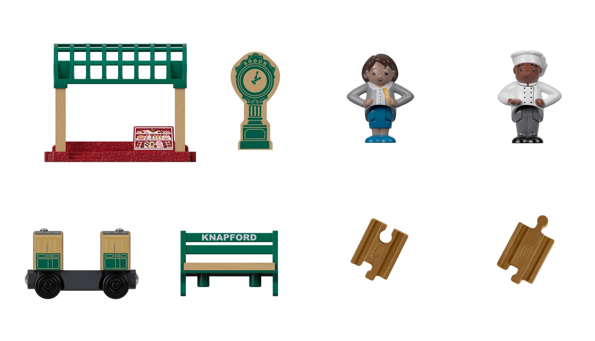 Buy Thomas Friends FKF49 Wood Knapford Train Station Set Thomas The buy-thomas-friends-fkf49-wood-knapford-train-station-set-thomas-the