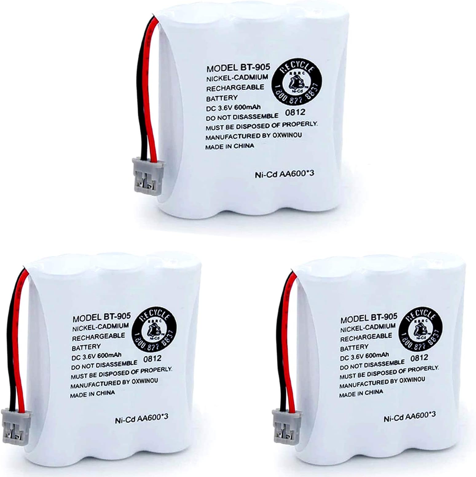 Amazon.com: Genuine Uniden Model BT-905 BBTY0663001 Rechargeable ...