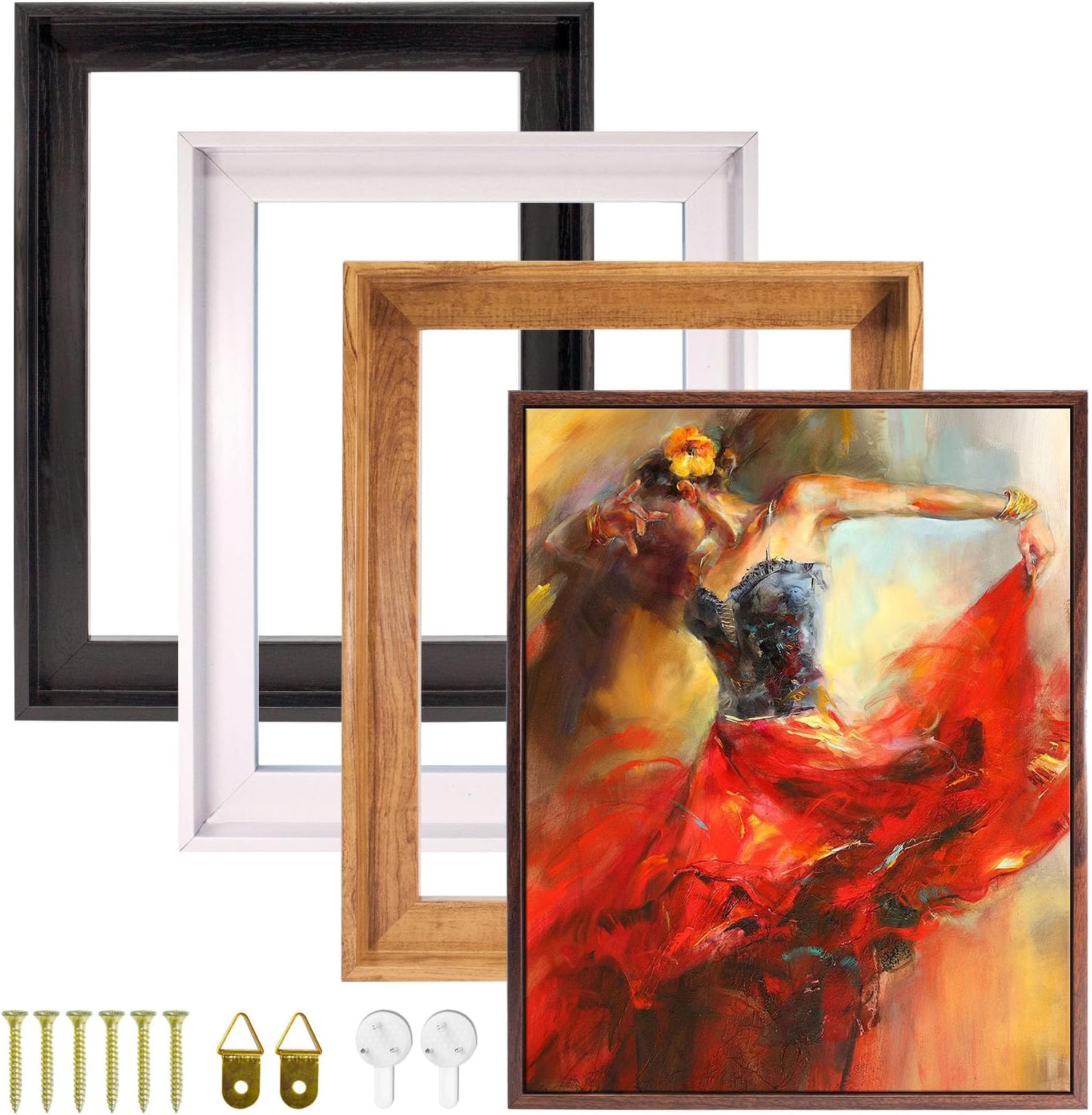 Amazon.com - Sunwes Canvas Floater Frames, Canvas Floating Frame Canvas ...