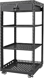 Amazon.com: OCEANHUG 20U Server Rack Cabinet with Drawer & 2 PCS Full ...