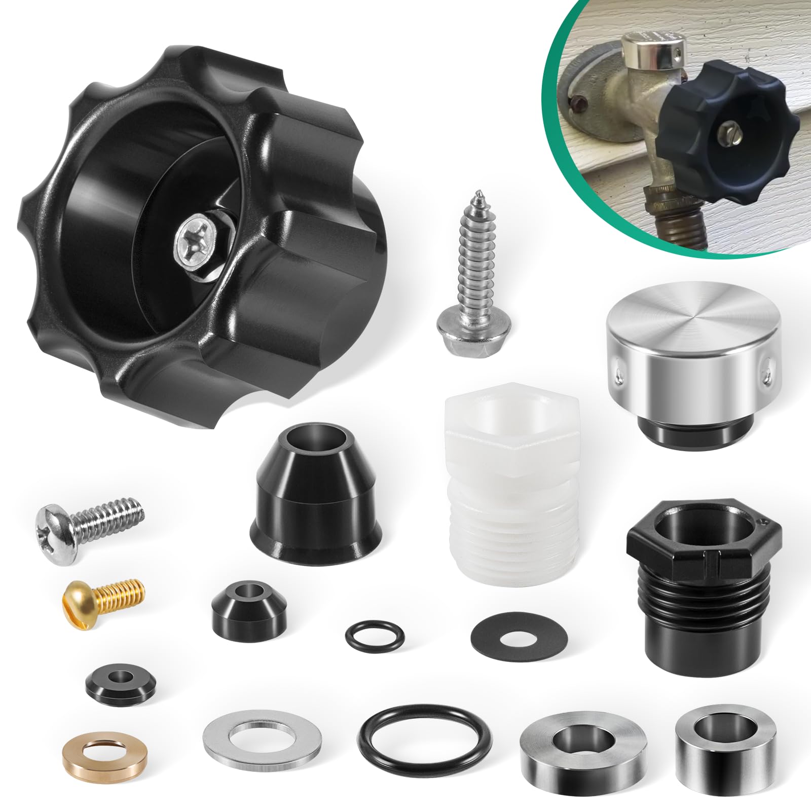 630-8500 Wall Hydrant Complete Service Repair Kit Replaces for Prier ...