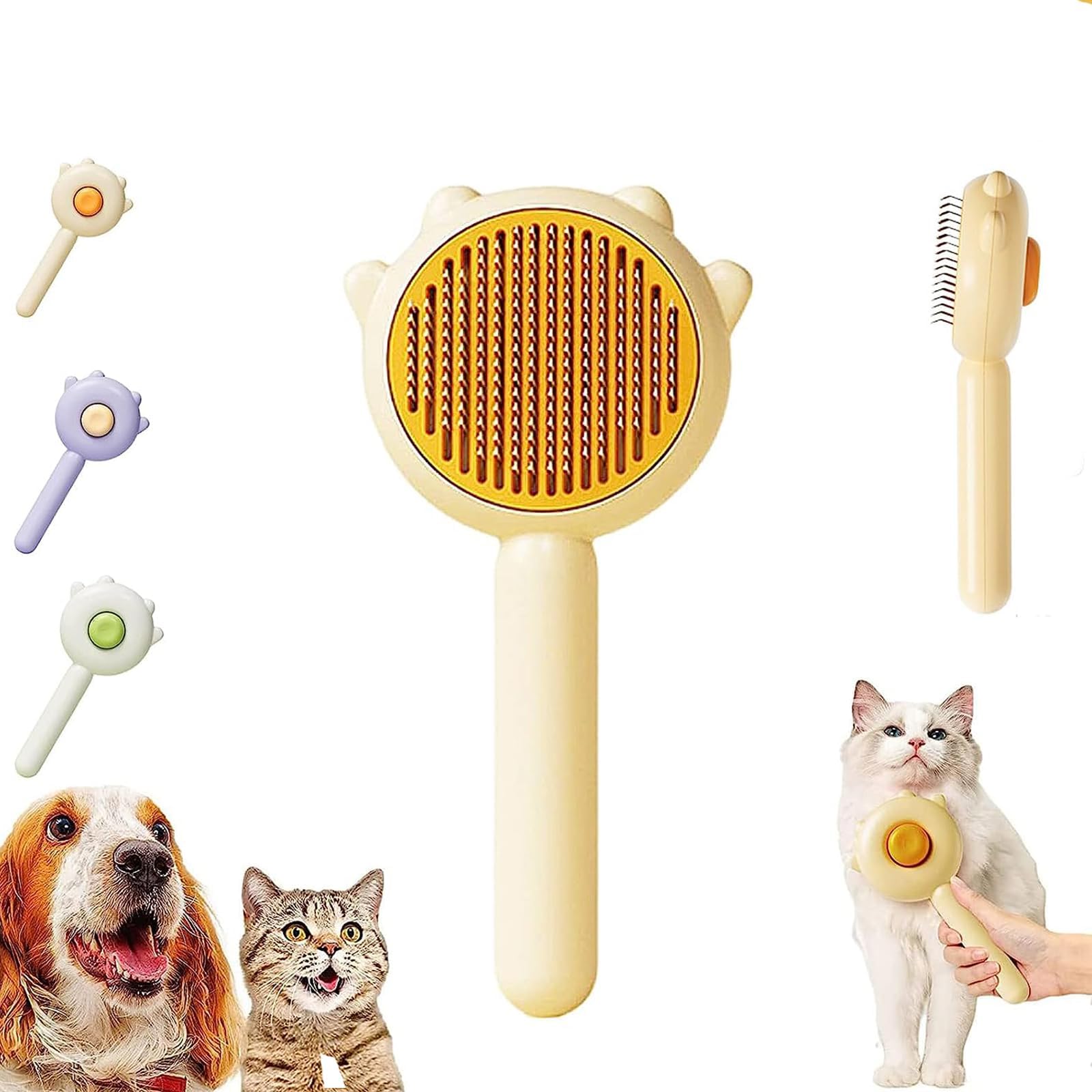 Amazon.com: Cat Brushes for Indoor Cats, Cat Hair Brush, Cat Brush with ...
