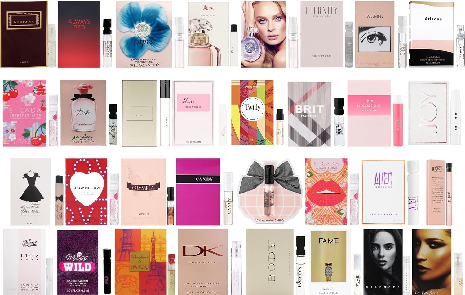 Amazon.com : Generic 12 Top Selling Designer Perfume Sample Vial ...