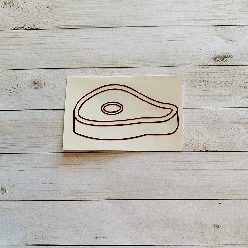 Amazon.com: Steak Decal | Steak Sticker | Meat Decal | Meat Sticker ...