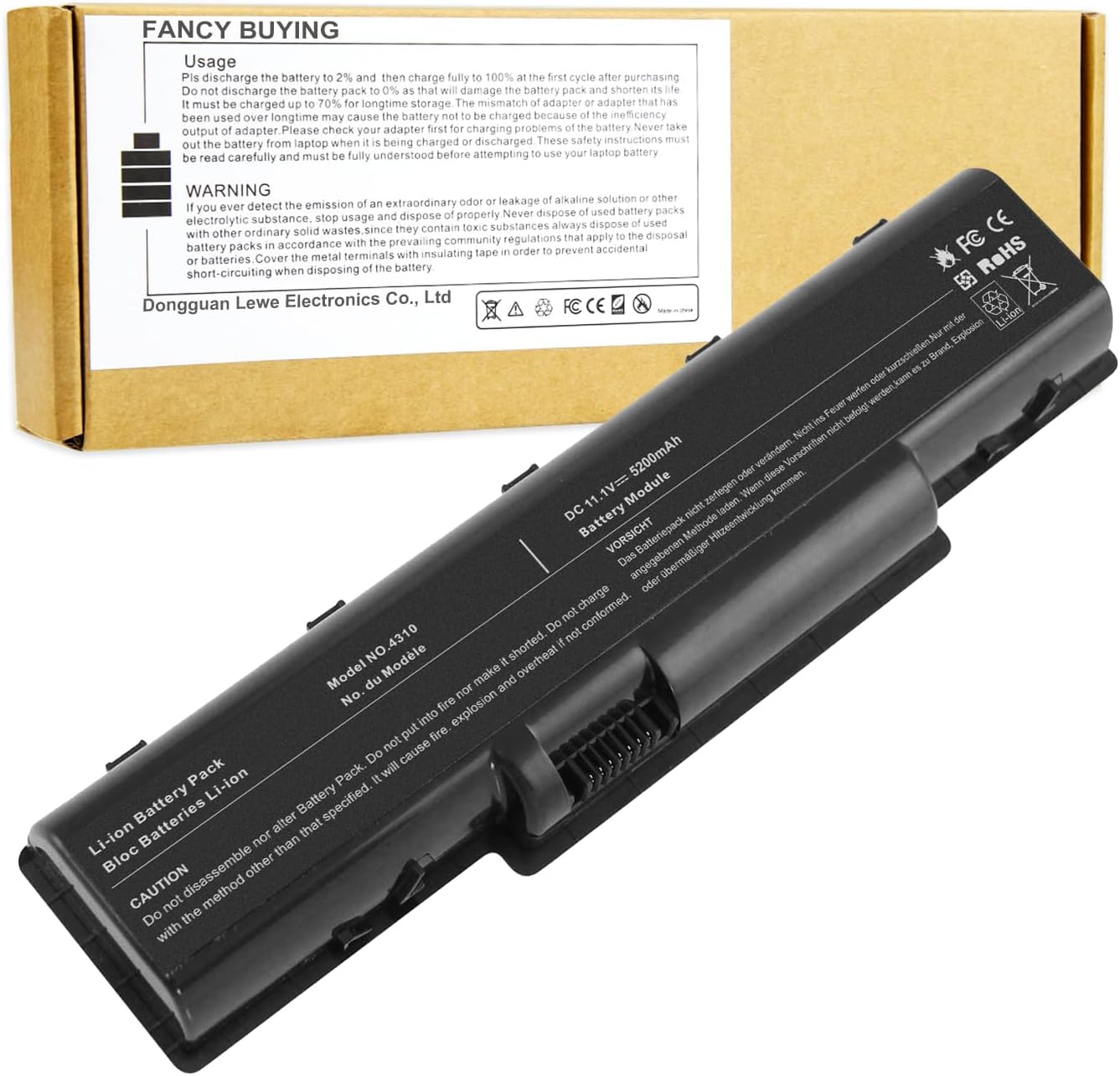 Amazon.com: TREE.NB AL10A31 Battery, Replacement Laptop Battery for ...