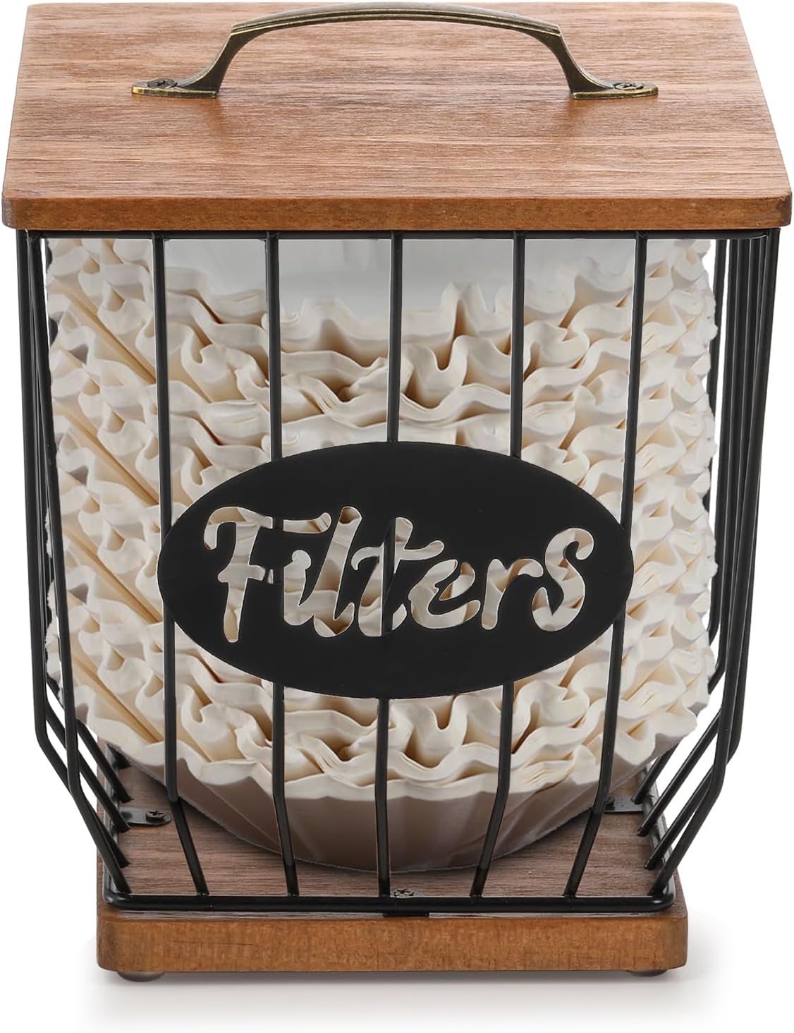 Amazon.com: Mozacona Acrylic Coffee Filter Holder Storage Box, Coffee ...