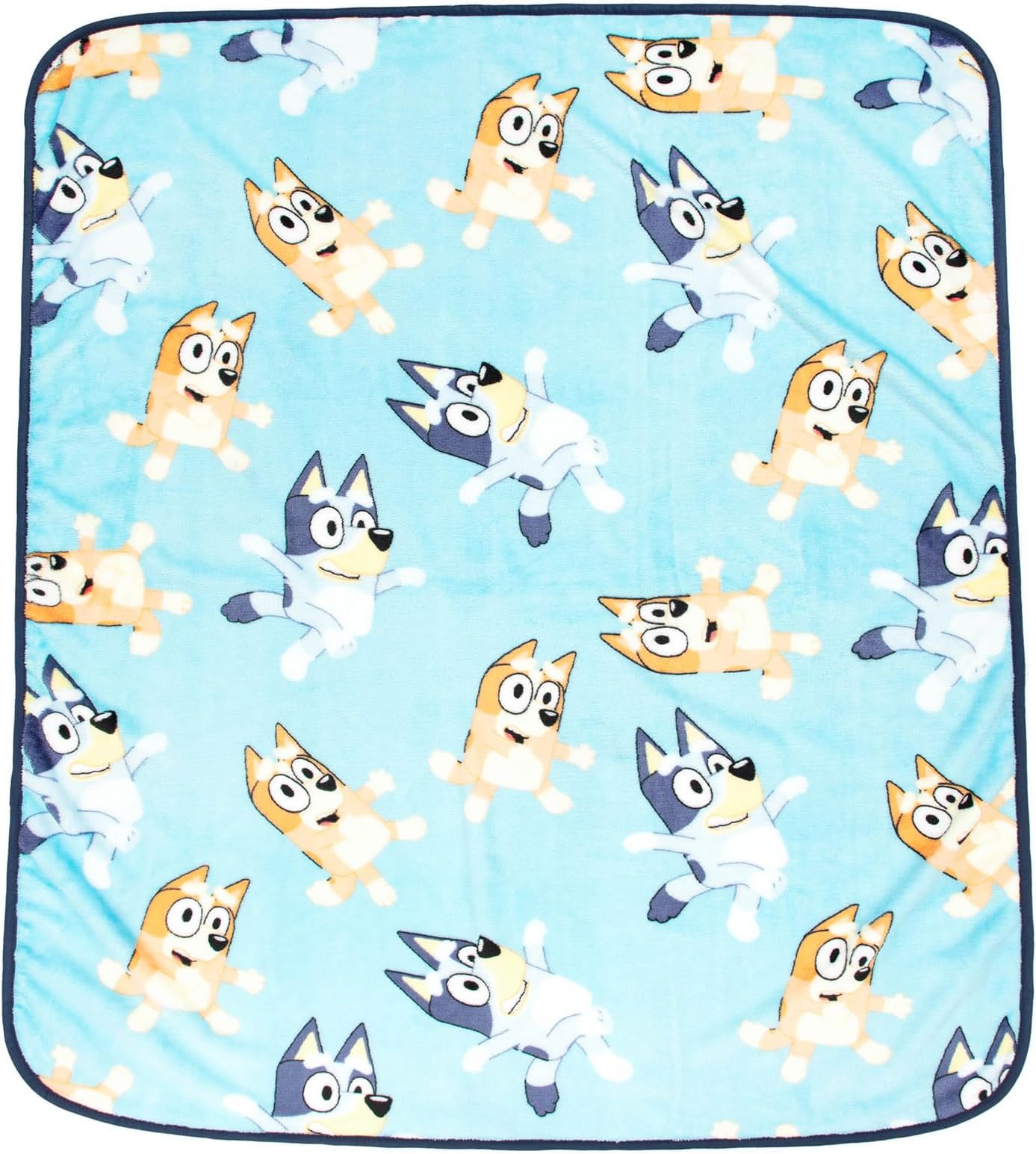 Amazon.com: Jay Franco Bluey Plush Mini Pillow Buddy & 40 x 50 Inch ...