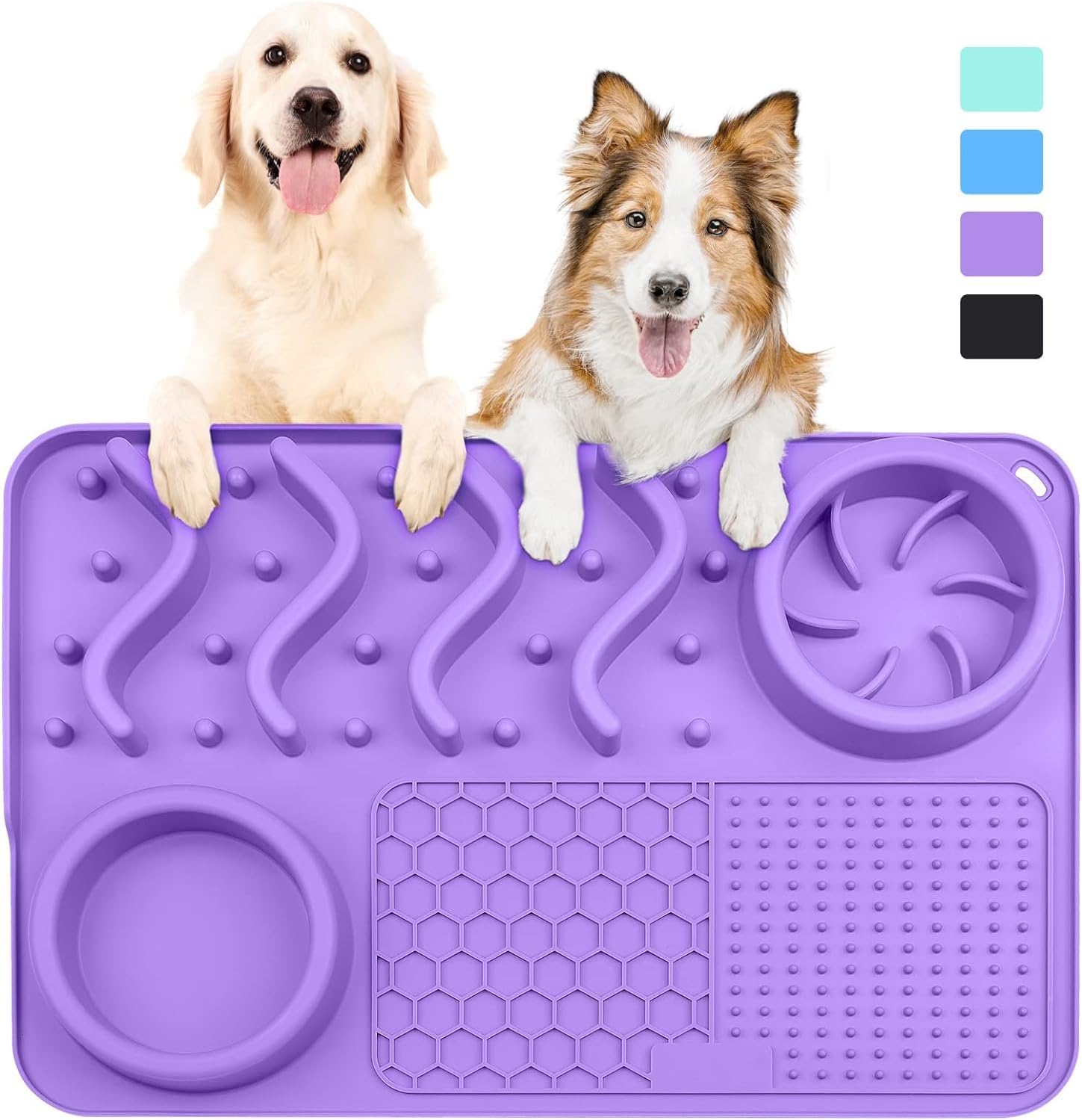 TRIXIE Junior Licking Mat 6 in, Pet Slow Feeder, for Dogs and Cats ...