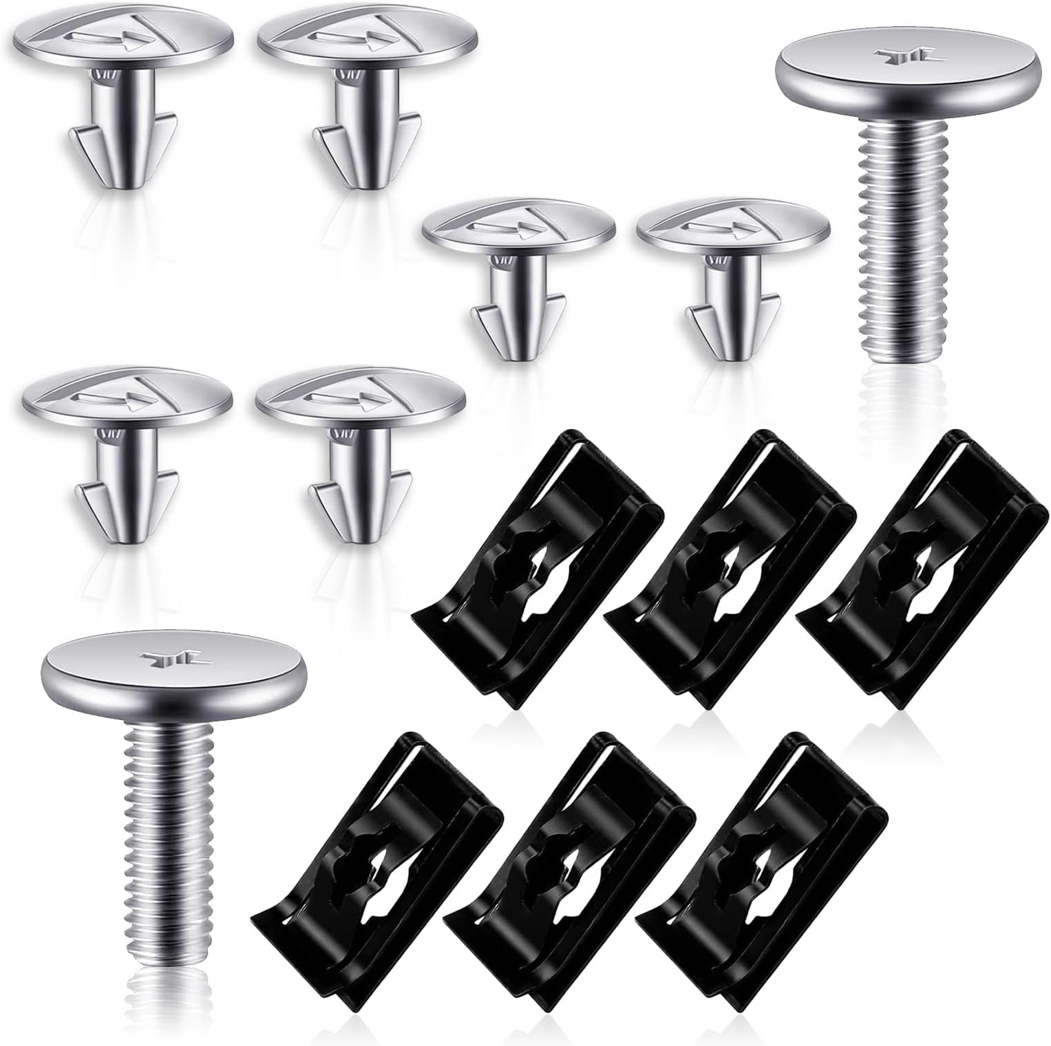 Amazon.com: Engine Lower Cover Pin Screws, 6PCS Radiator Engine Access ...