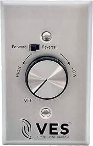 Control, Ceiling Fan, Variable Speed, 5 Amp, up to 3 Fans Forward ...