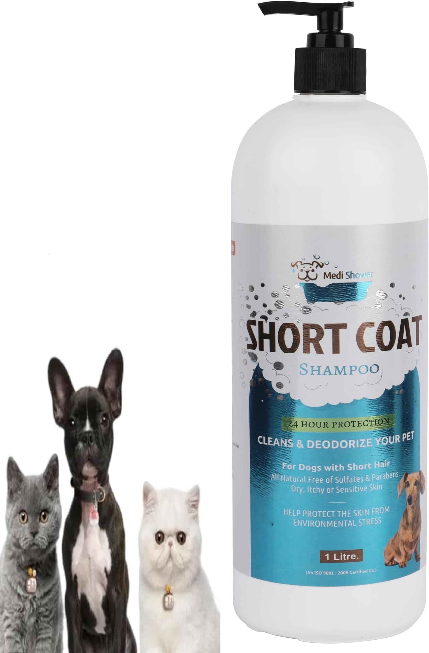 Buy Medilogy Biotech Dog Shampoo (Neem 1 Liters+Rd Food400Gm) Online at ...