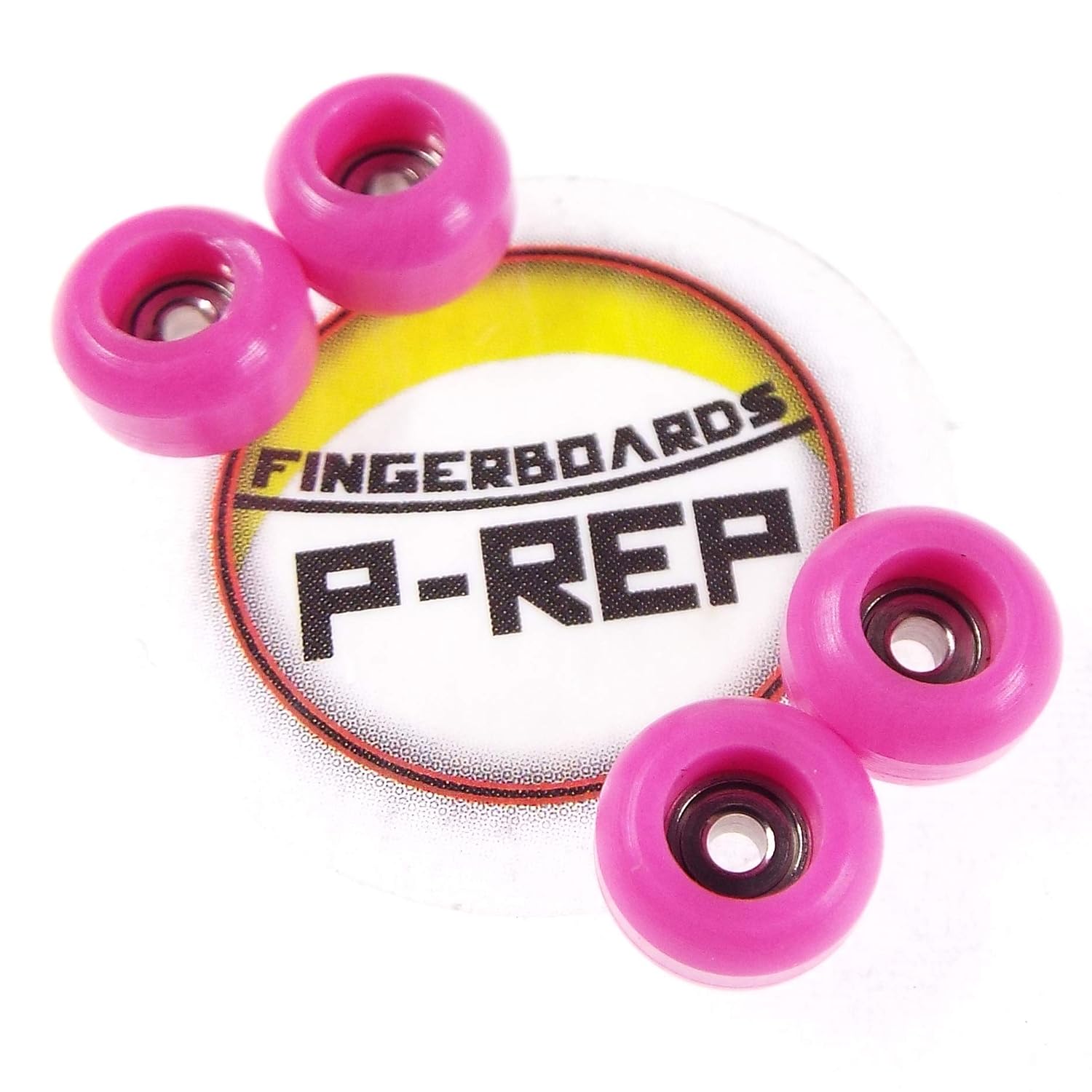 Buy P-REP Fingerboard CNC Lathed Bearing Wheels - Pink Online at Low ...