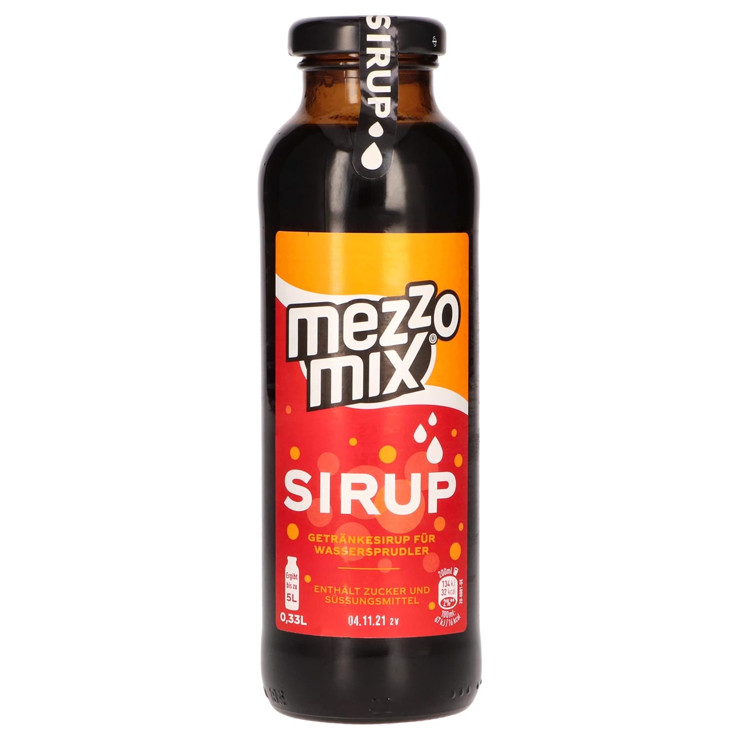 Mezzo Mix Sirup (1 x 330 ml) - ergibt bis zu 5L Fertiggetränk : Amazon ...